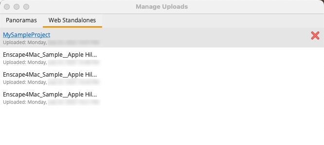 Web Standalone Export Enscape